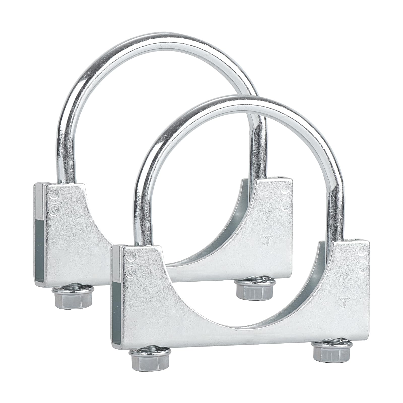 Snapklik.com : 3" Heavy Duty U Bolt Clamps Saddle Type Anti-corrosion 2 ...