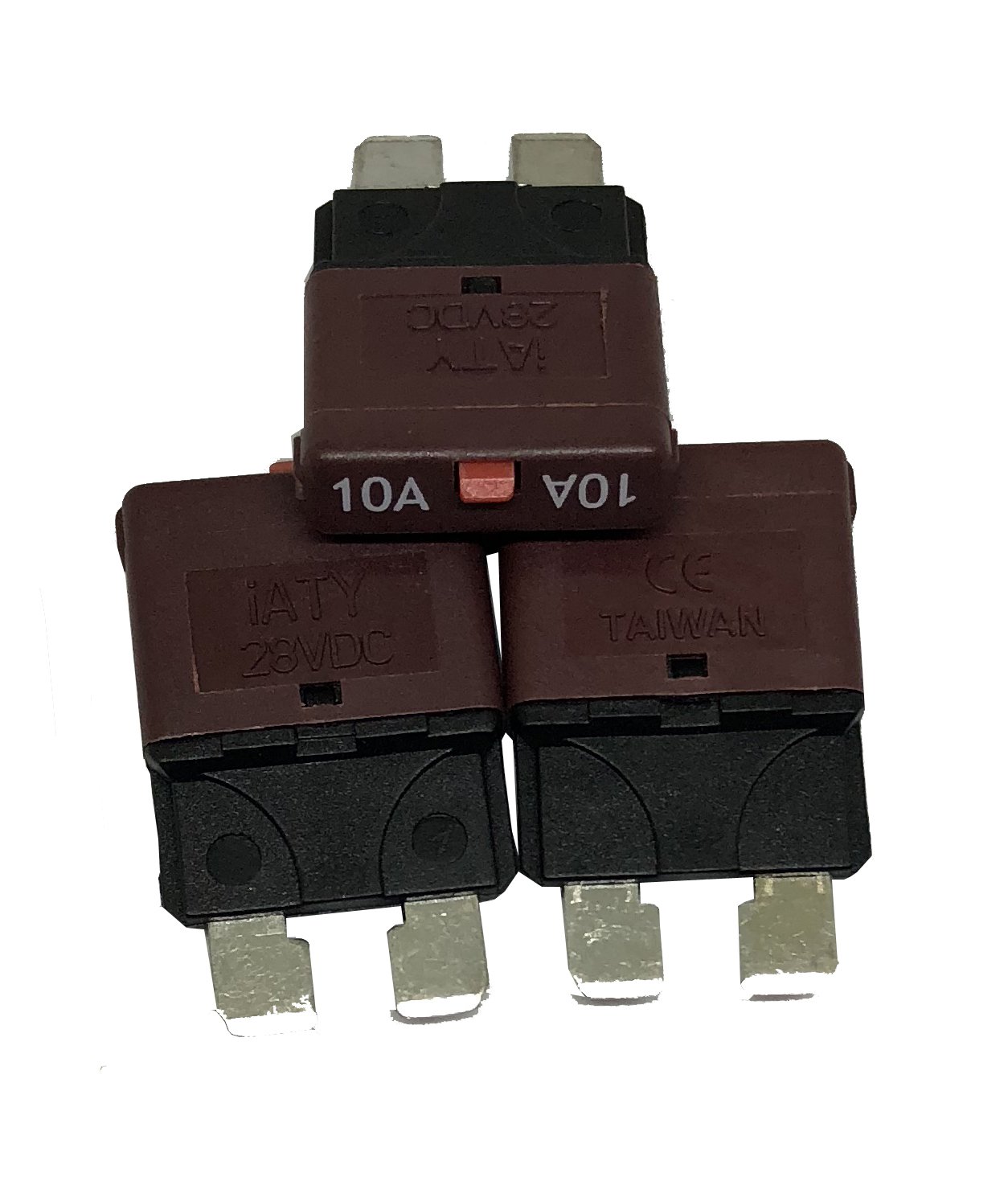 Amazon.com: Auto Car Fuse Marine Reset Resettable Blade Fuses Circuit ...