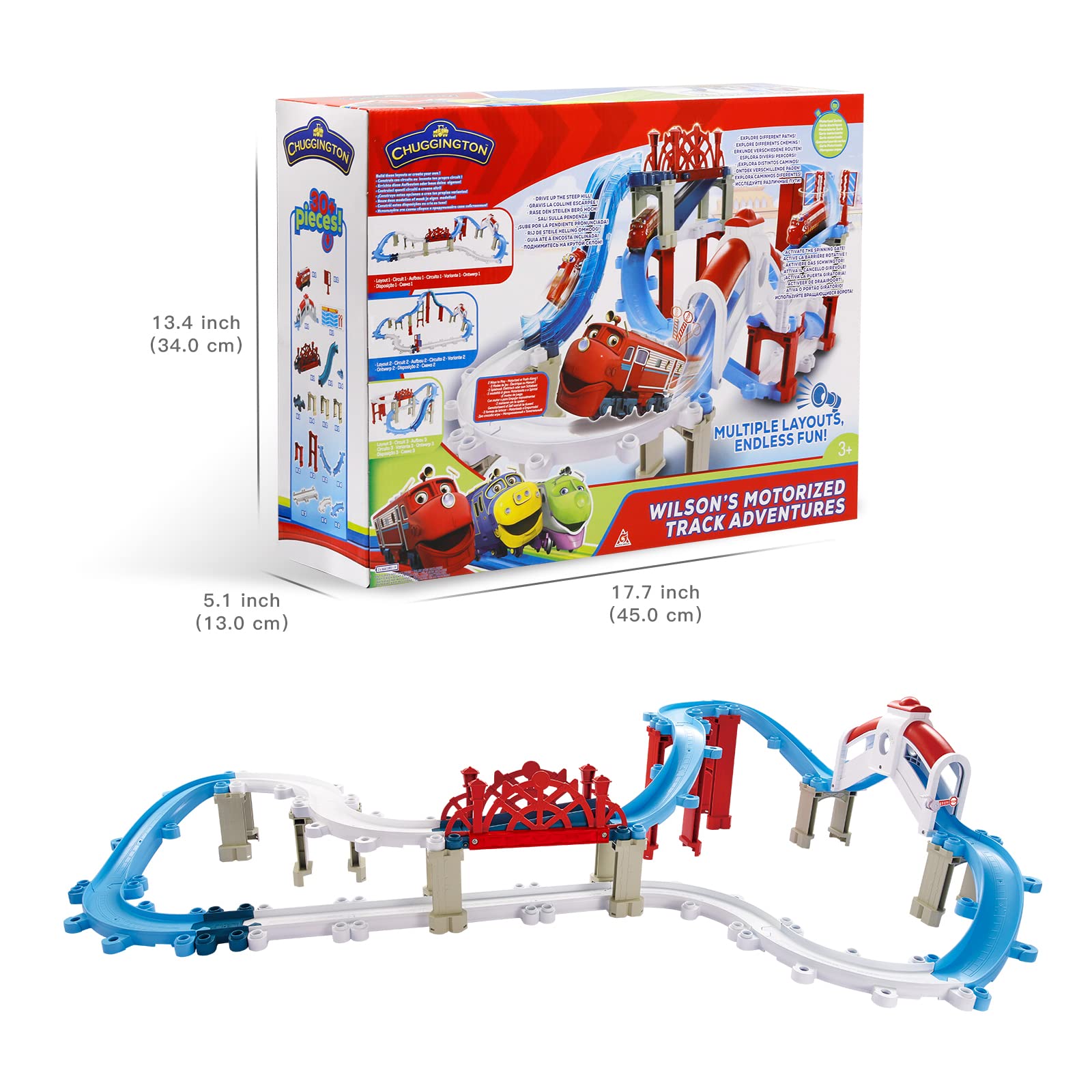 Chuggington Electric Train Set The Railway Collection Hankai Tramway