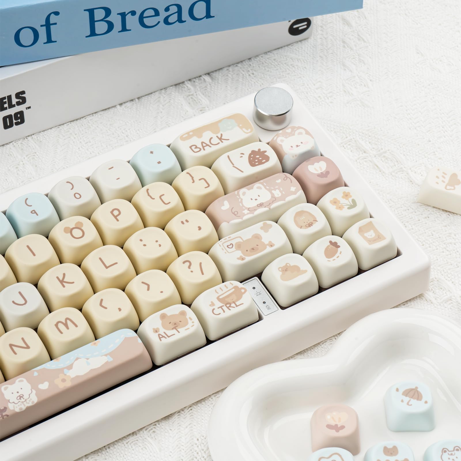 Custom Keycaps YUNZII 132 Key MOA Profile Keycaps | Dye-Sublimation PBT ...