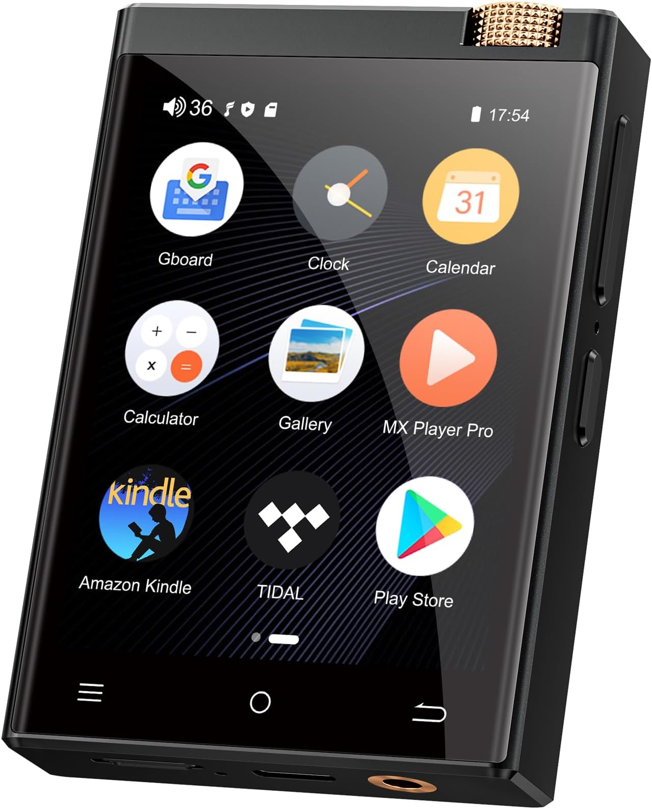 Amazon.com: HiFi MP3 Player with Bluetooth and WiFi, Oilsky Lossless ...