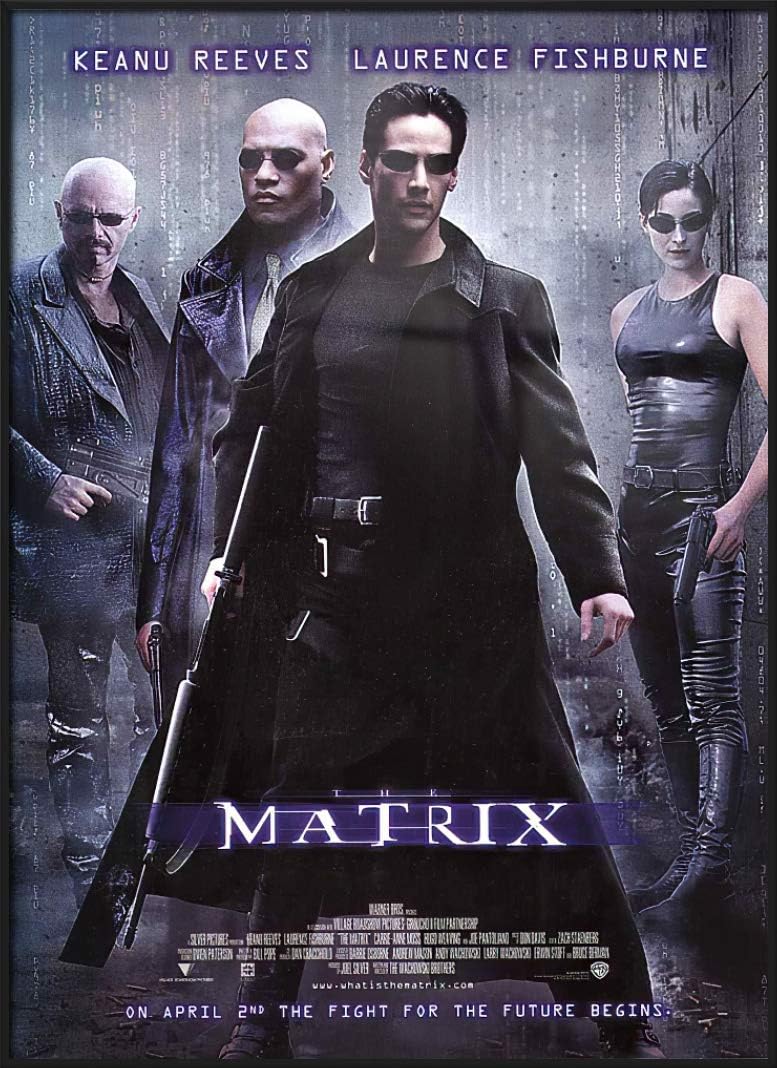 Amazon.com: POSTER STOP ONLINE The Matrix - Framed Movie Poster/Print ...