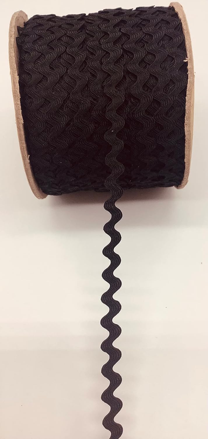 Amazon.com: Trimplace 5/16" RIC Rac - 24 Yards (Black)