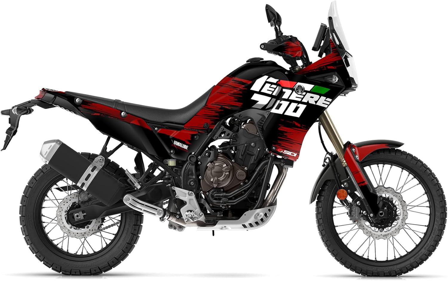 Amazon.com - Motostill Graphics Decal Kit Compatible with Tenere 700 T7 ...