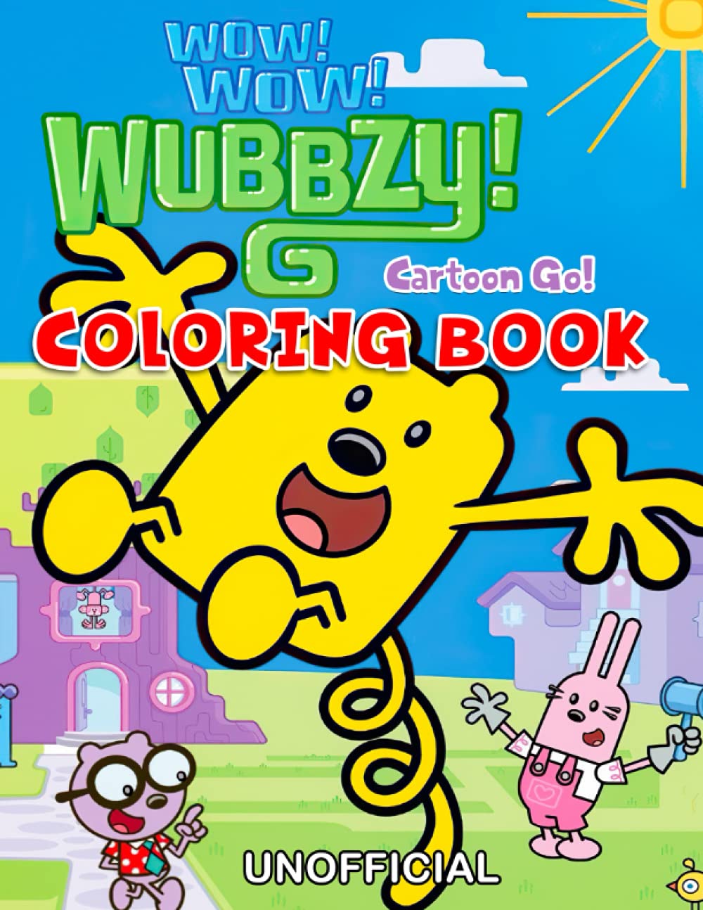 Buy Cartoon Go! - Wow! Wow! Wubbzy! Coloring Book: Let Your Hair Down ...