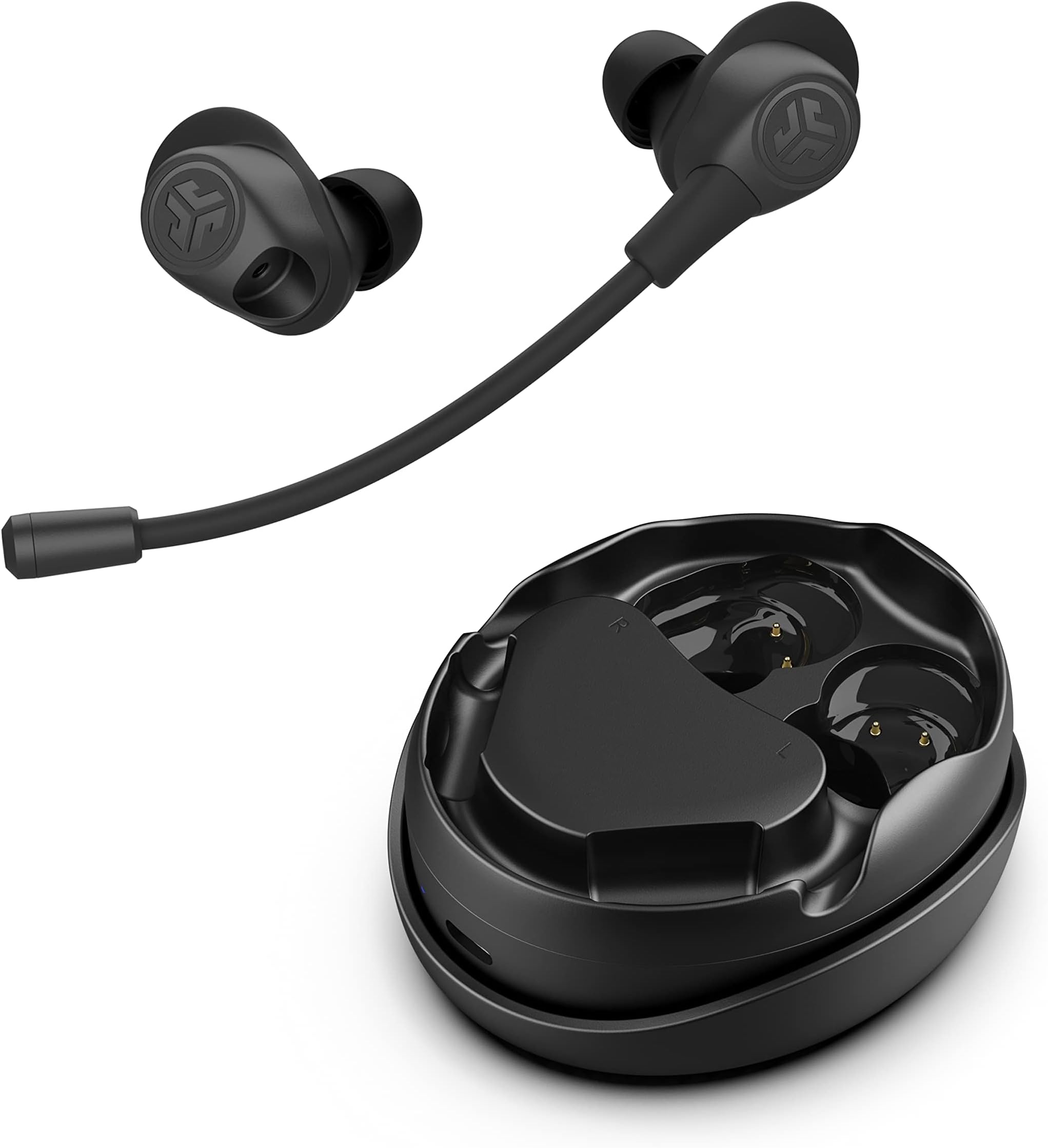 Amazon.com: JLab Work Buds in-Ear True Wireless Headset with Detachable ...
