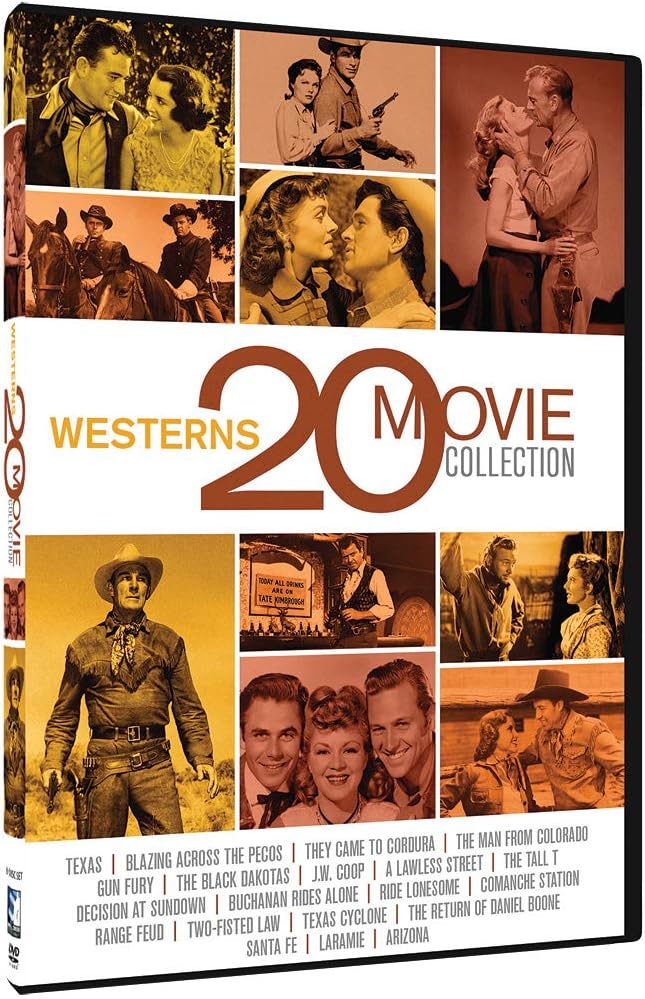 Westerns: 20 Movie Collection: Amazon.co.uk: DVD & Blu-ray