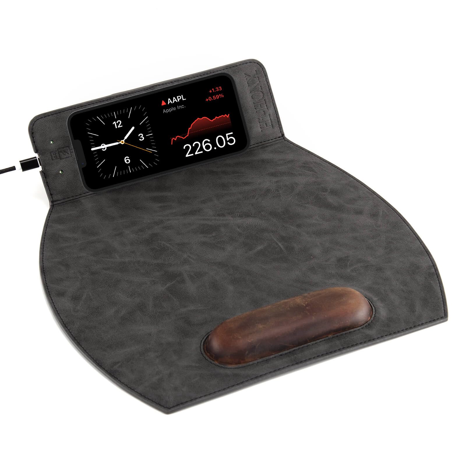 Amazon.com: Magnetic Wireless Charging Mouse Pad with Ergonomic Design ...