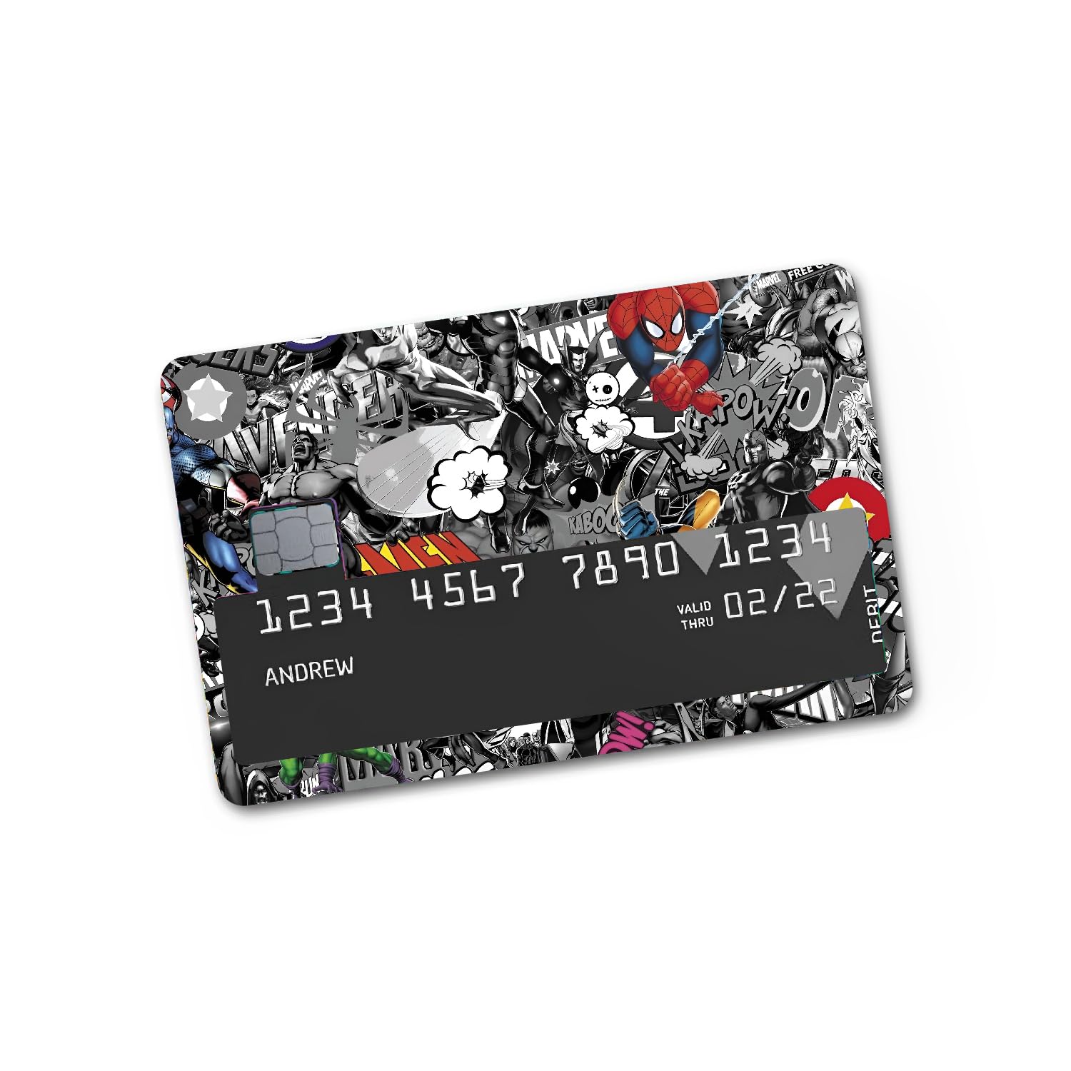 DOTME Pop Art Design Card Stickers for Debit Cards/Credit Cards/ATM ...