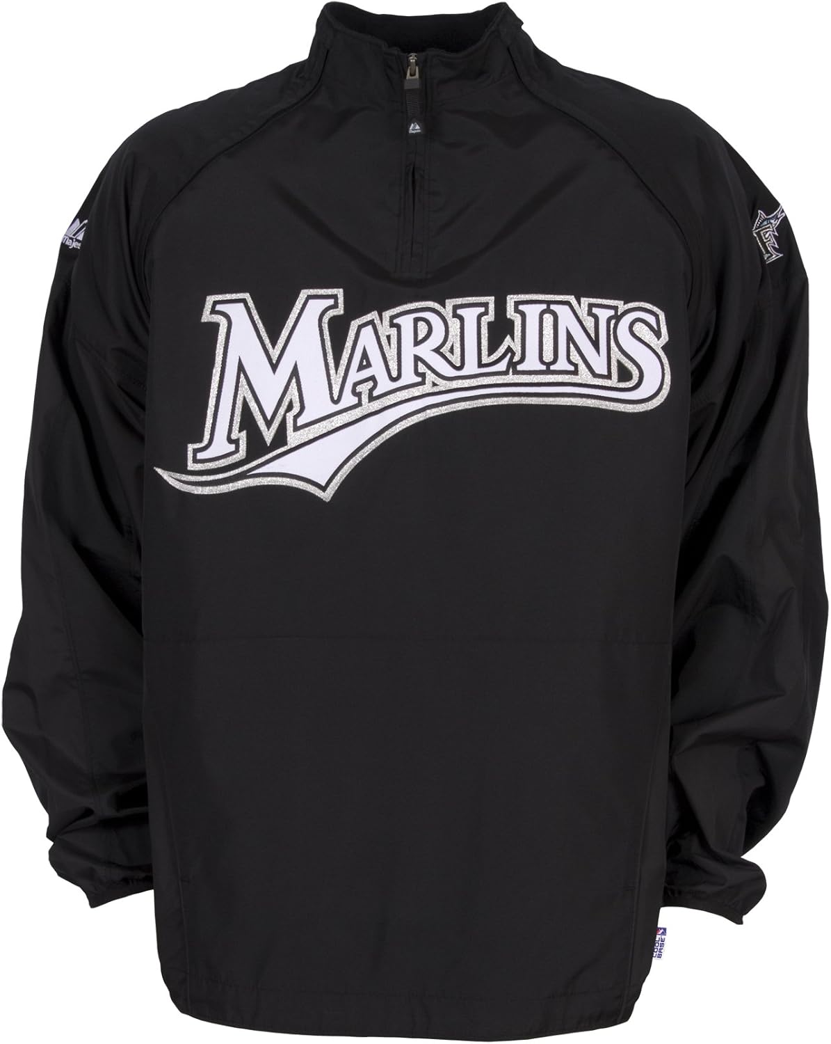 Amazon.com : Florida Marlins Cool Base Gamer Jacket (Medium ...