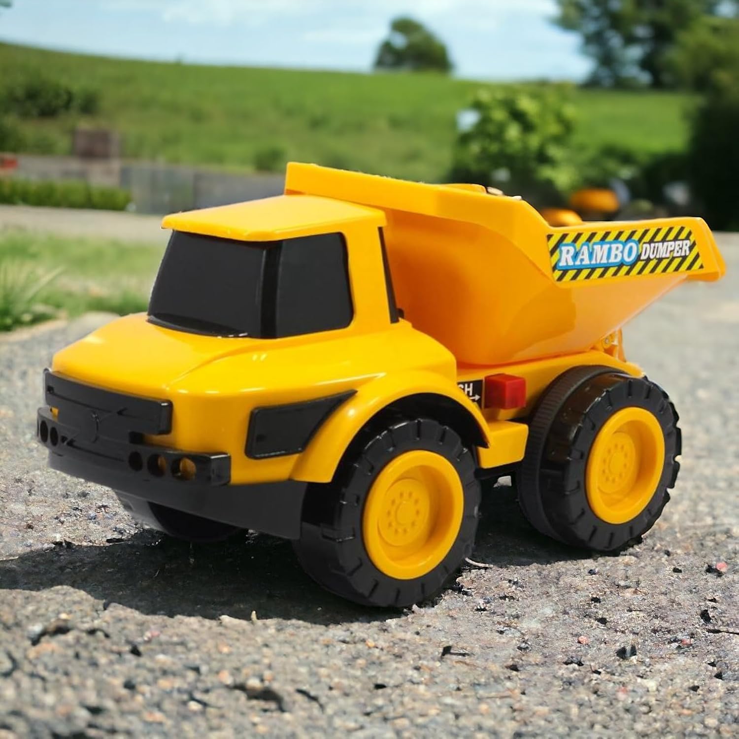 Toys Treasure We Deliver Smiles Friction Rambo Dumper Truck Toy with ...