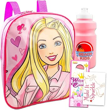 Amazon.com | Barbie Mini Backpack - 11" Barbie Backpack w Decal, and ...
