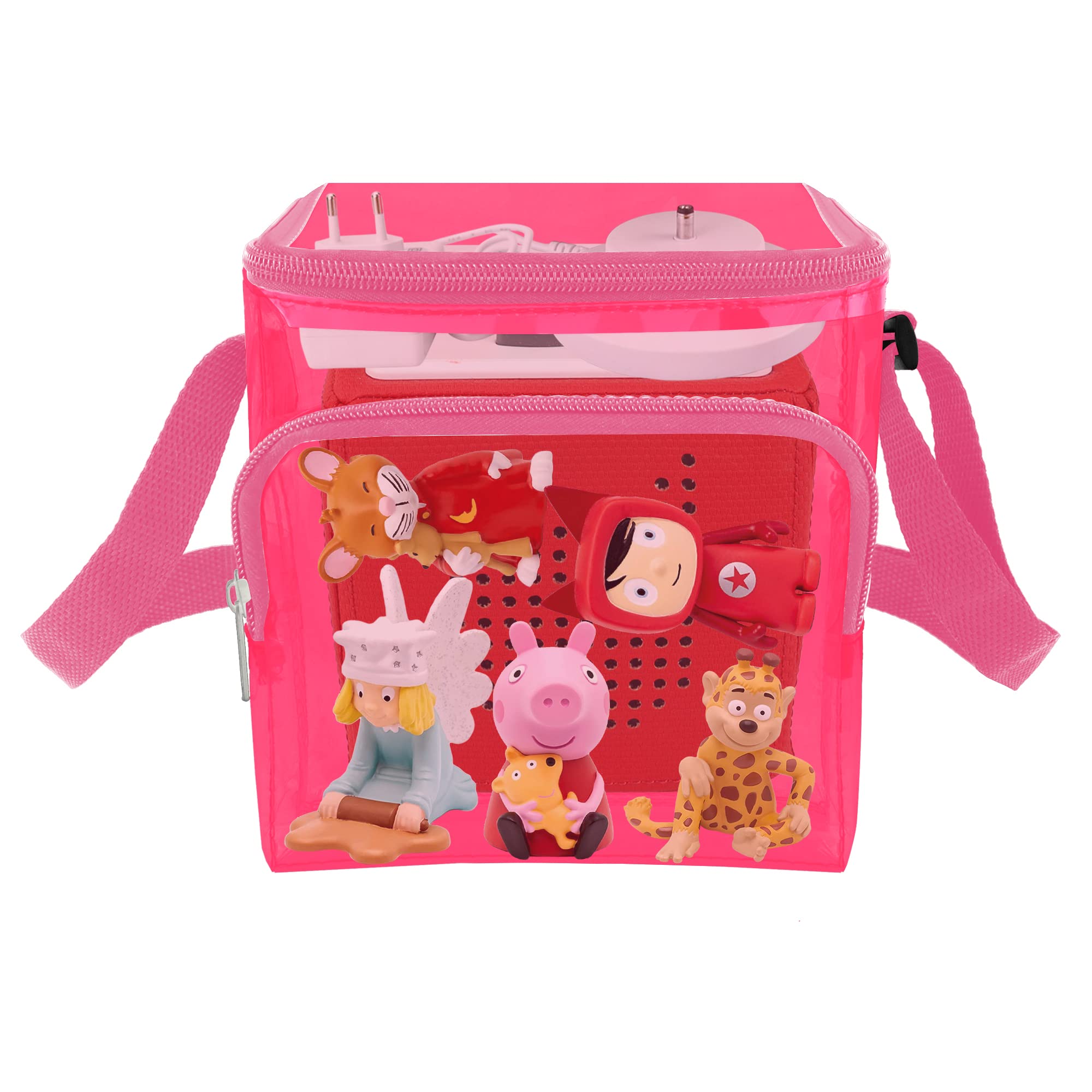 Amazon.com: Annmore Carrying Case for Tonies Figures and Box, Clear Bag ...