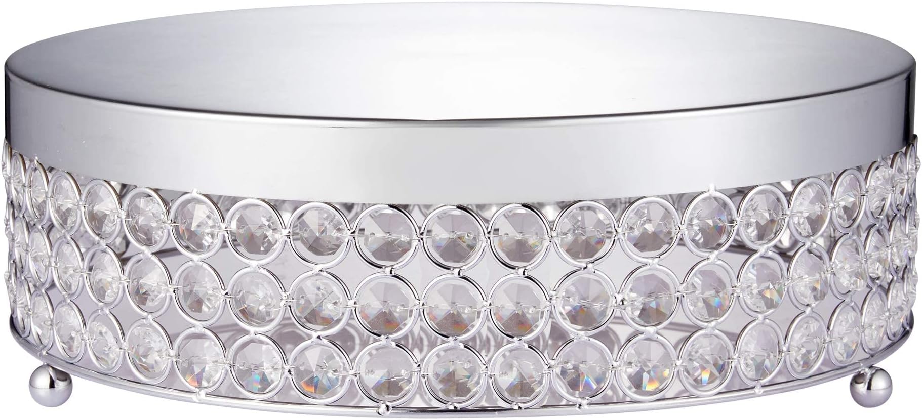 Amazon.com | LACrafts Designer Crystal Diamond Cake Stand for Weddings ...