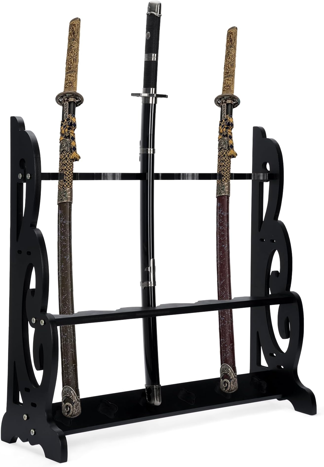 Amazon.com: lukar Kylin Vertical Sword Stand Floor, 8 Tier Katana Stand ...