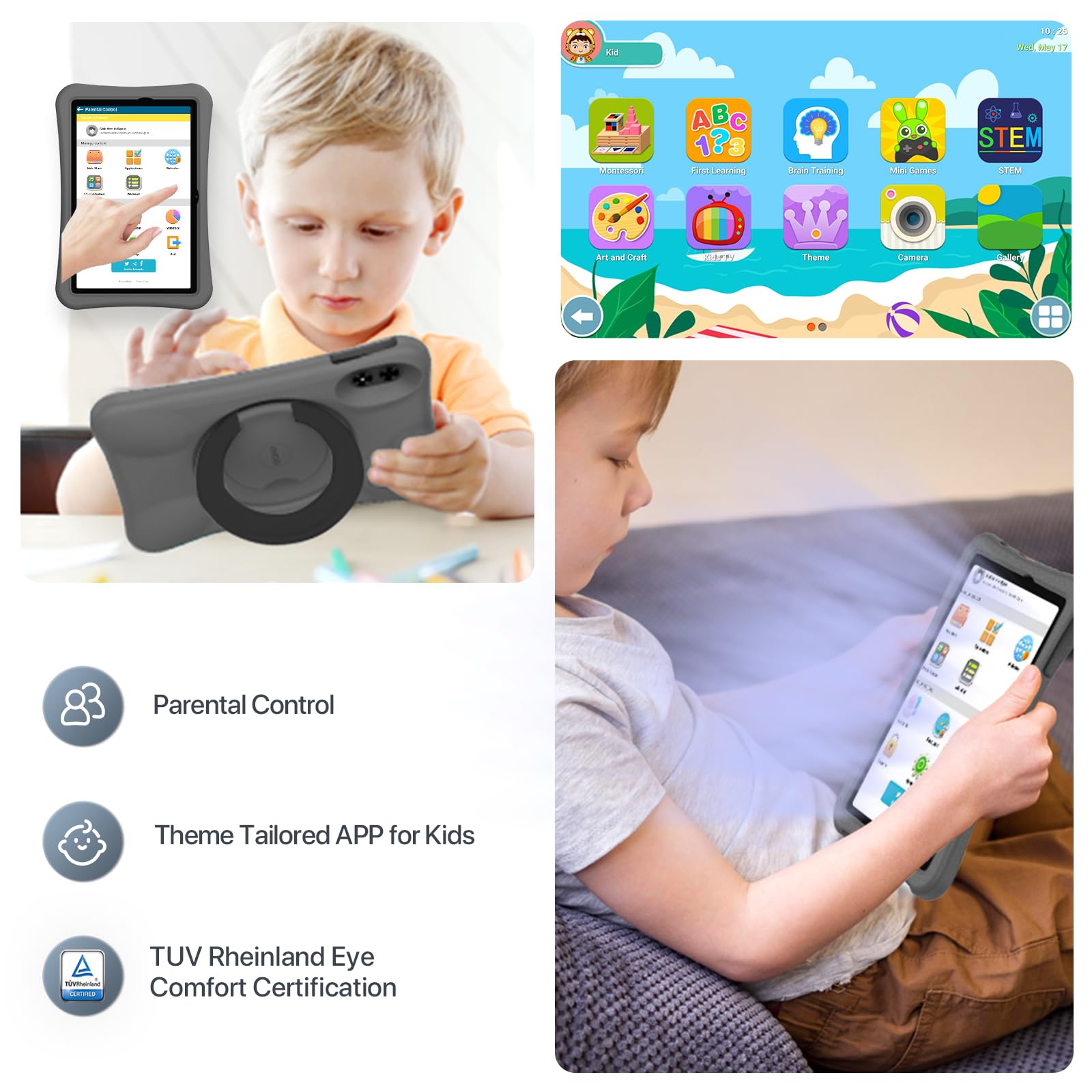 Snapklik.com : UMIDIGI Kids Tablet Android 13 Tablet, G2 Tab Kids,10.1 ...