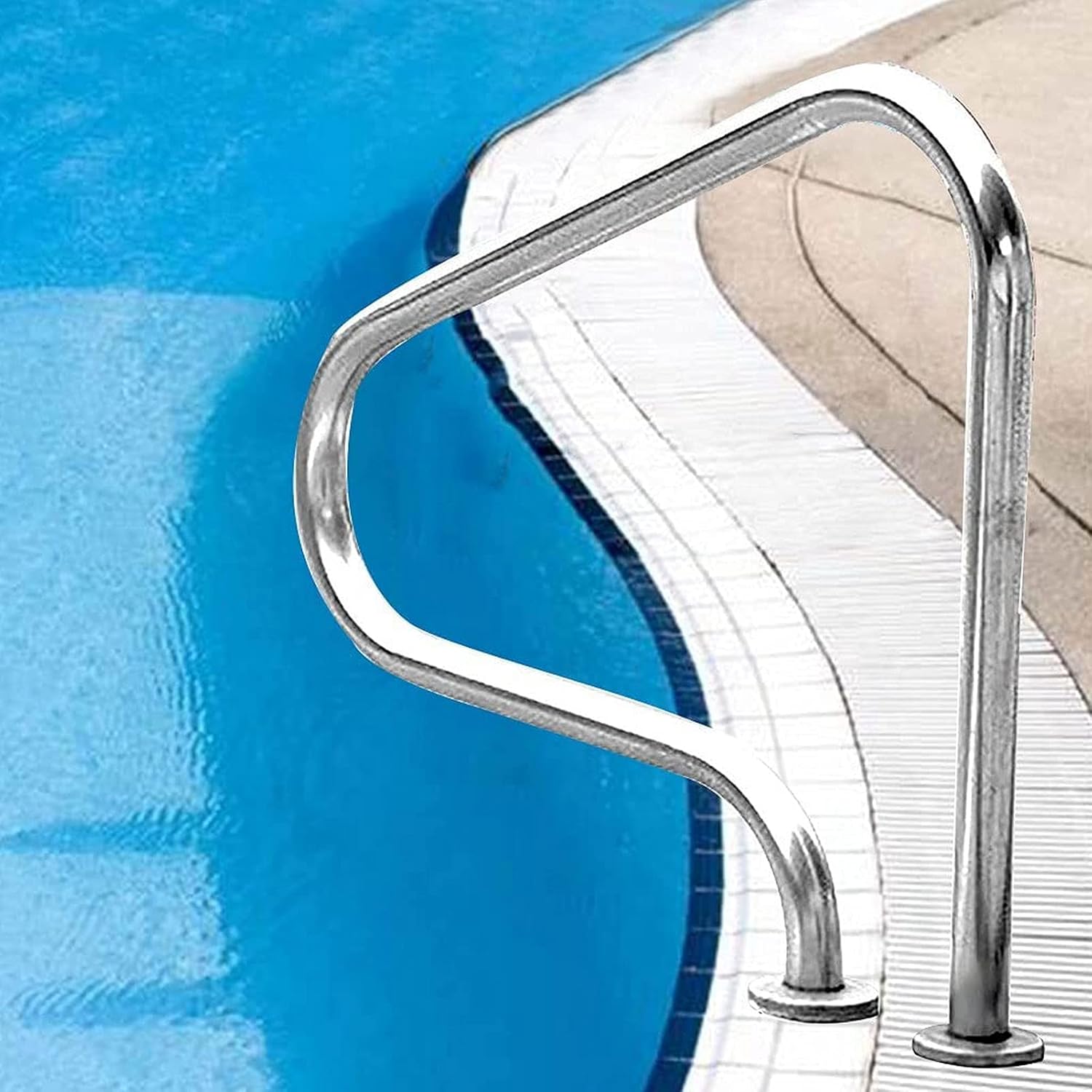 Amazon.com: CGF- Swimming Pool Handrail Quick Mount Base,Stainless ...