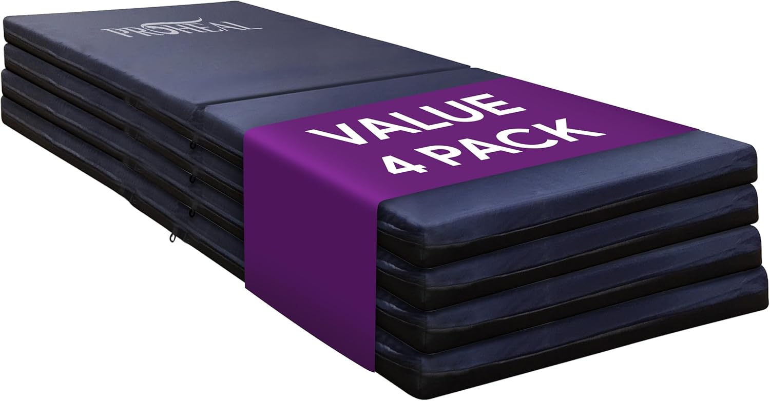 Amazon.com: Foam Fall Mat for Elderly, 4 Pack - Thick Bi-Fold Fall ...