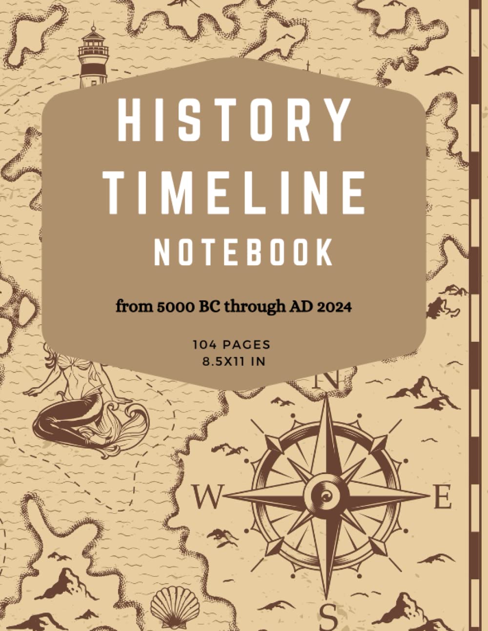 History Timeline Notebook My Timeline Book Of World History Notebook ...