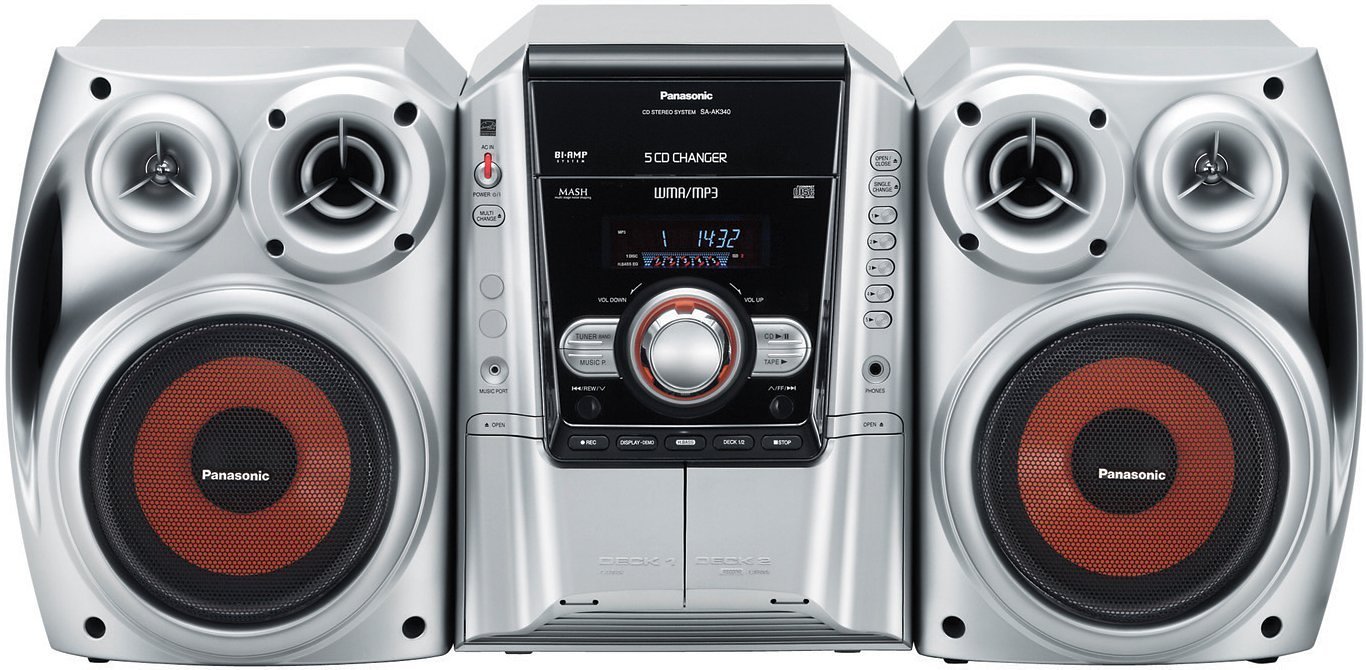 Panasonic Stereo System 5 Cd Changer