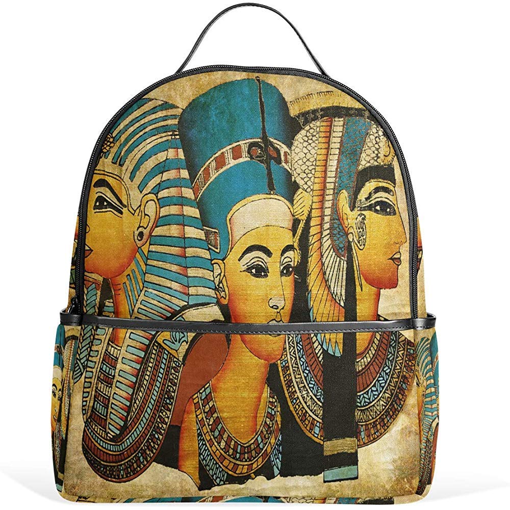 Small Raincoat Ancient Egyptian Parchment Casual Student Backpack ...