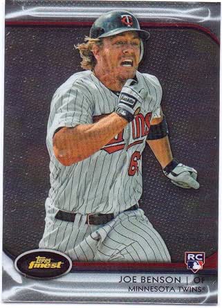 Amazon.com: Joe Benson 2012 Topps Finest Rookie #96 - Minnesota Twins ...
