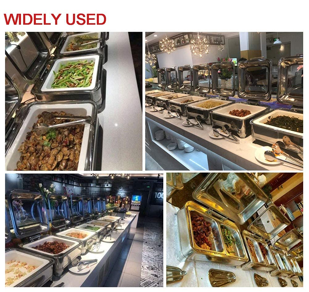 Aprilhp Food Warmers for Parties Buffets Electric, Stainless Steel ...