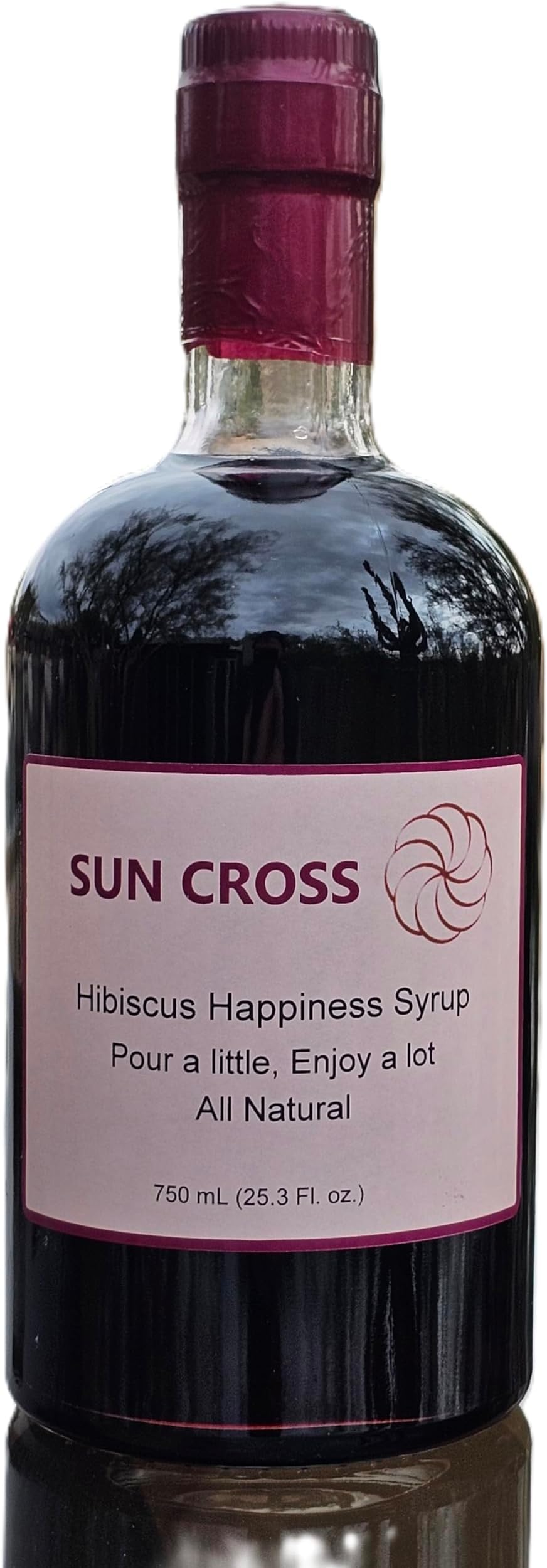 Amazon.com: Hibiscus Happiness Syrup - All Natural Premium Hibiscus ...