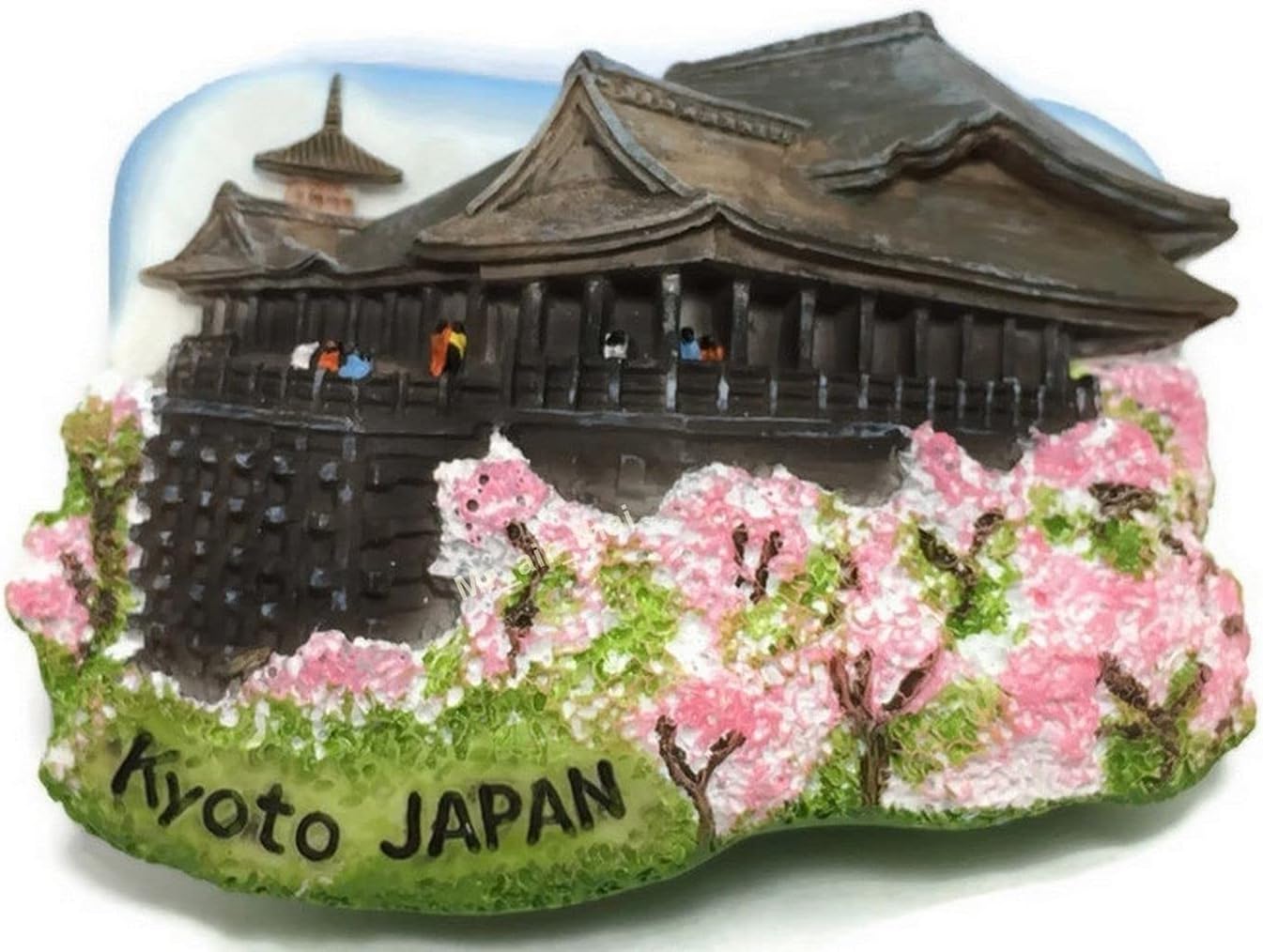 Amazon.com: Kiyomizu Temple Kyoto Japan Fridge Magnet 3D Souvenir Set ...