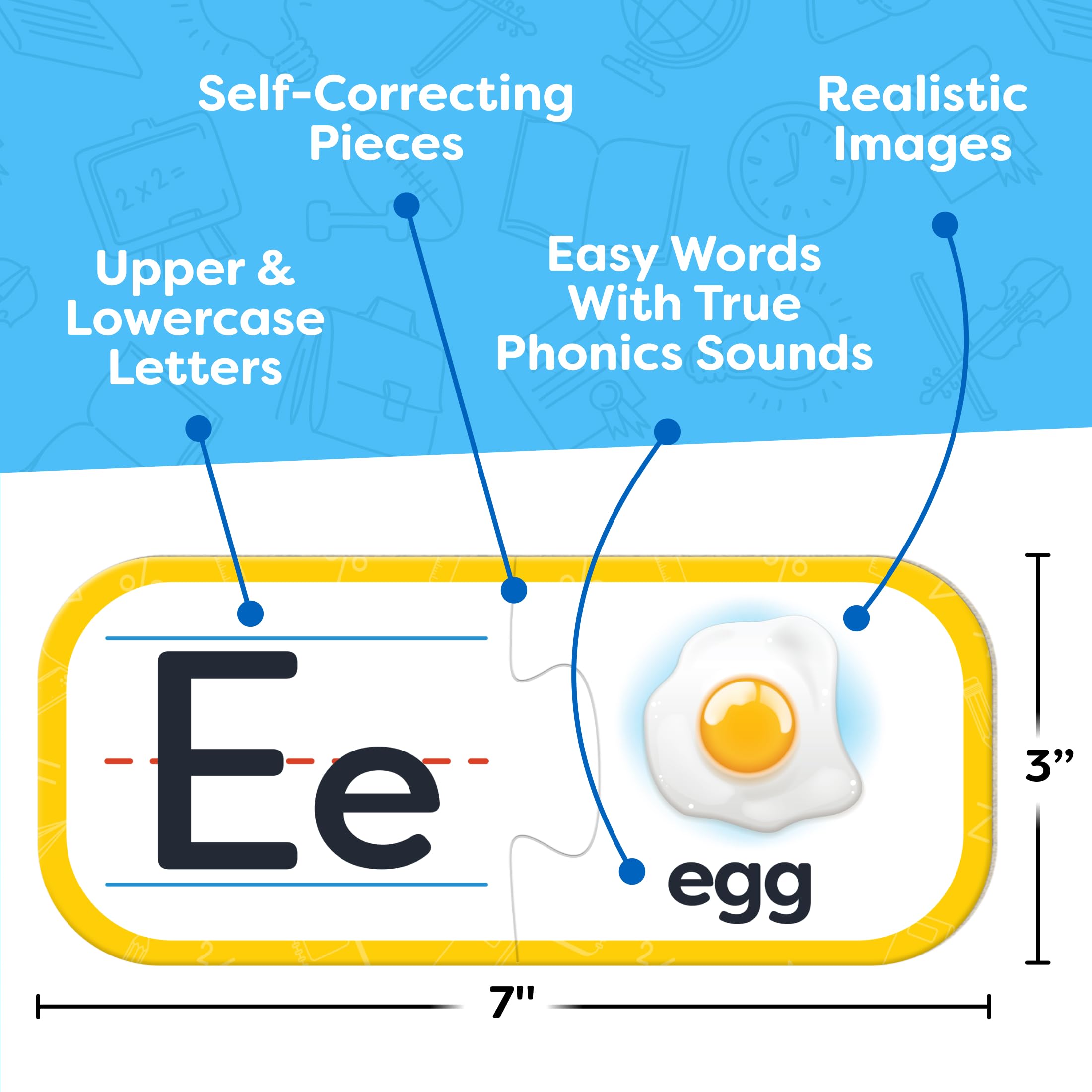 Snapklik.com : Alphabet Puzzle Games For Kindergarten - 26 Pairs Self ...