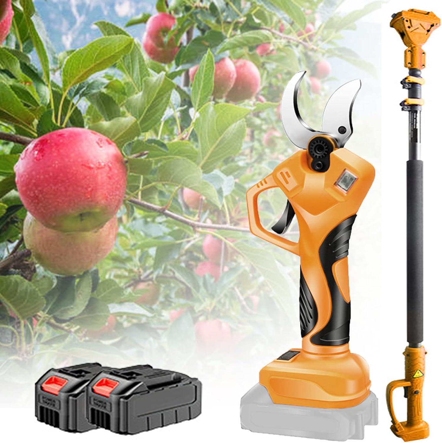 Amazon.com: Cordless Electric Pruning Shears, Brushless Tree Branch ...