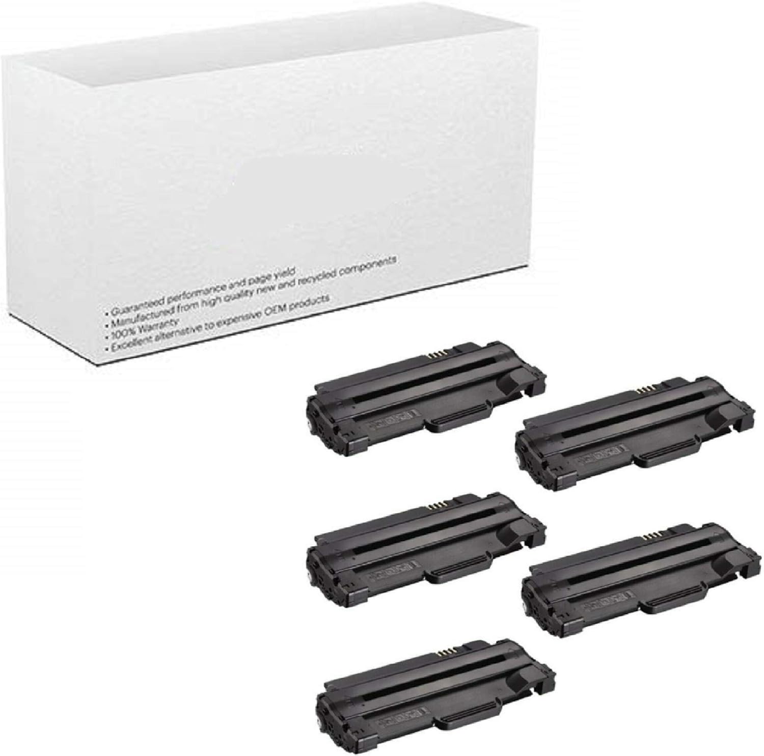 Amazon.com: AM-Ink 5-Pack Compatible 105L MLT-D105L MLTD105L Toner ...