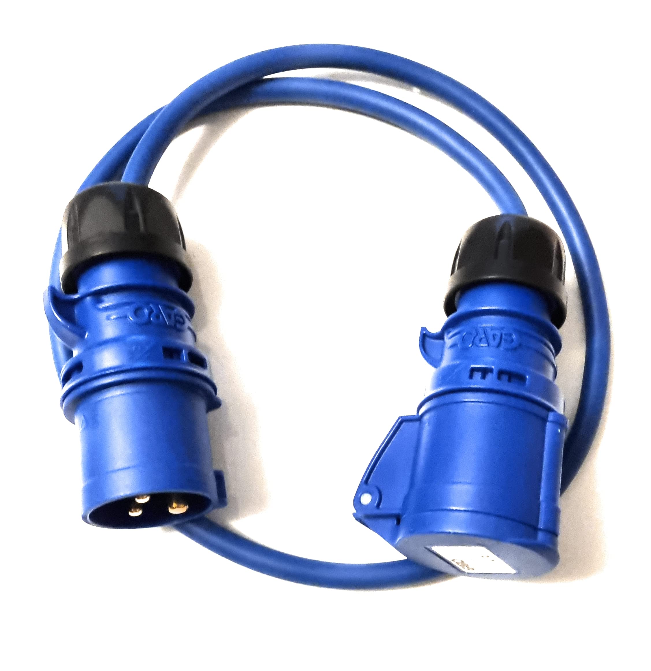 WARE LEADS 16 amp Male plug X 32 amp Female socket Adapter 240v reducer ...
