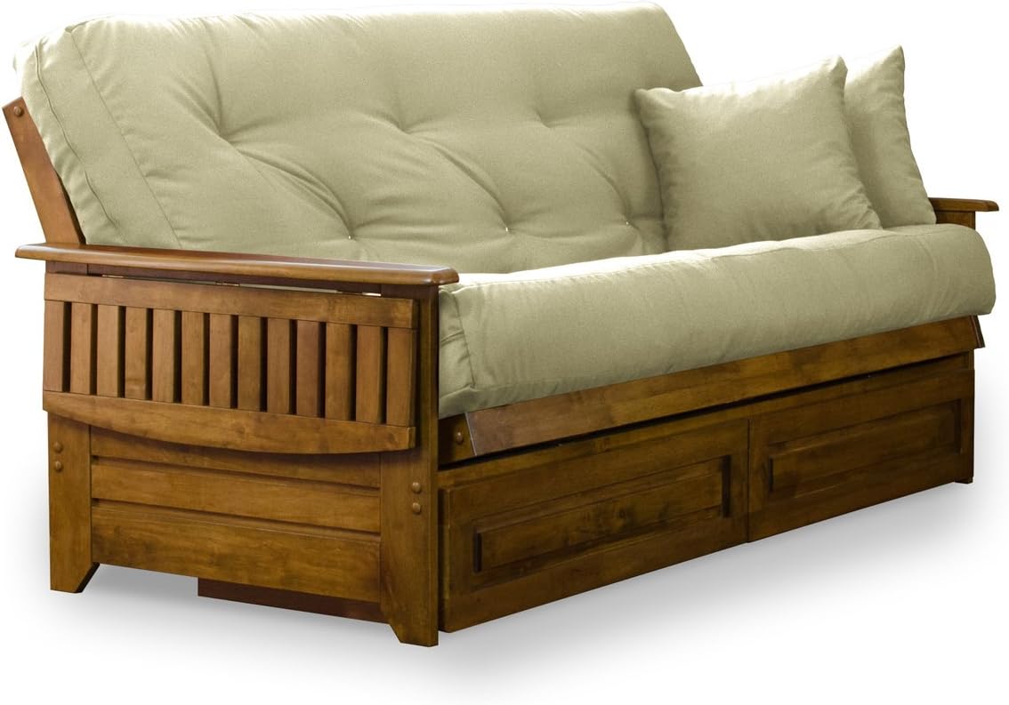 Amazon.com: Milton Greens Stars London Storage Futon Sofa Bed with ...