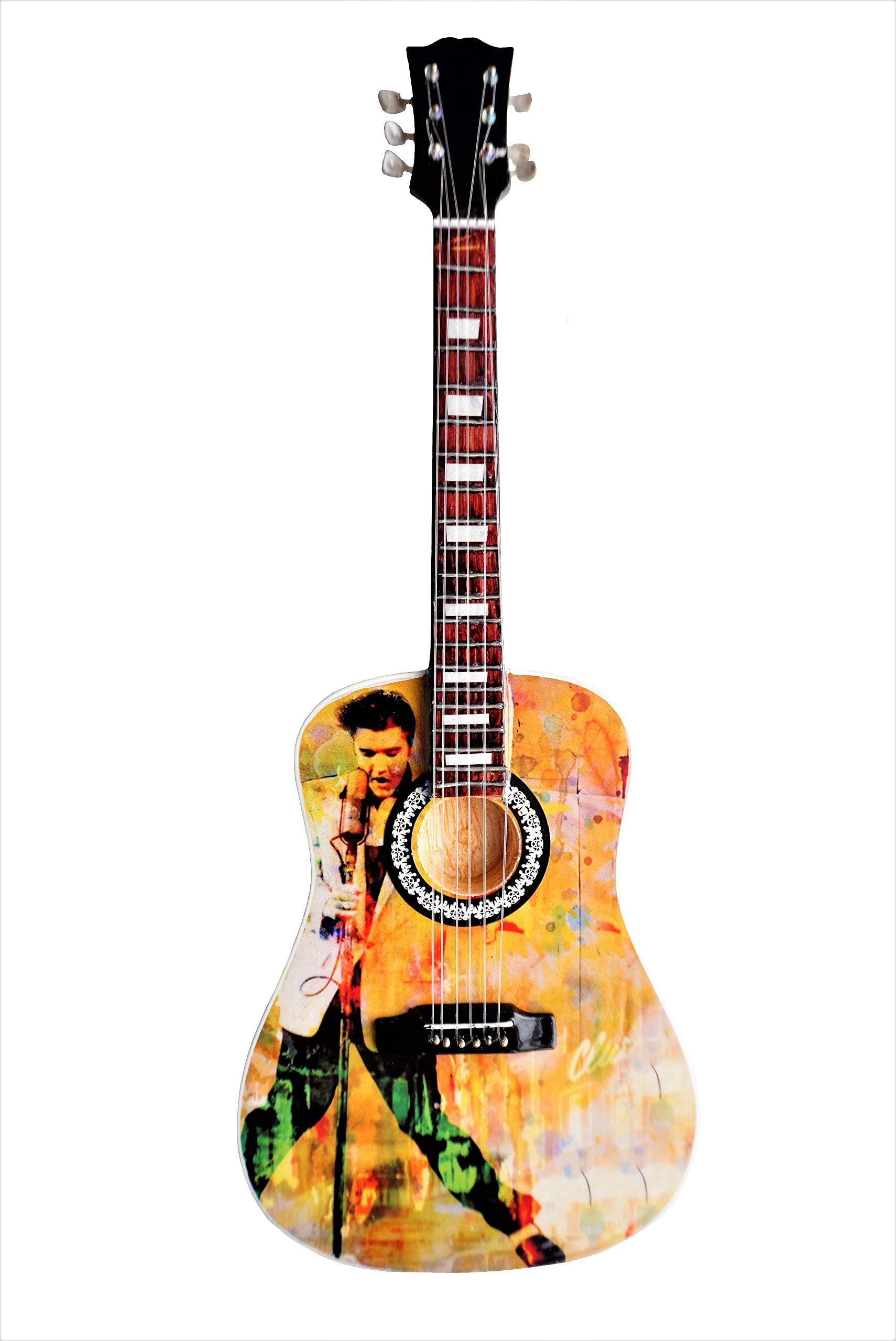 Elvis Presley Signed Guitar