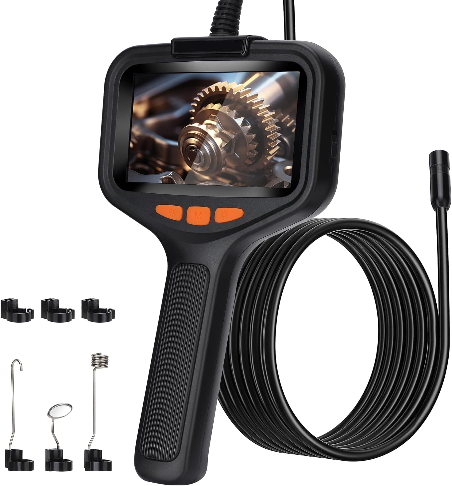 Endoscope Inspection Camera, Coikes 4.3'' IPS Screen 1080P HD Digital ...