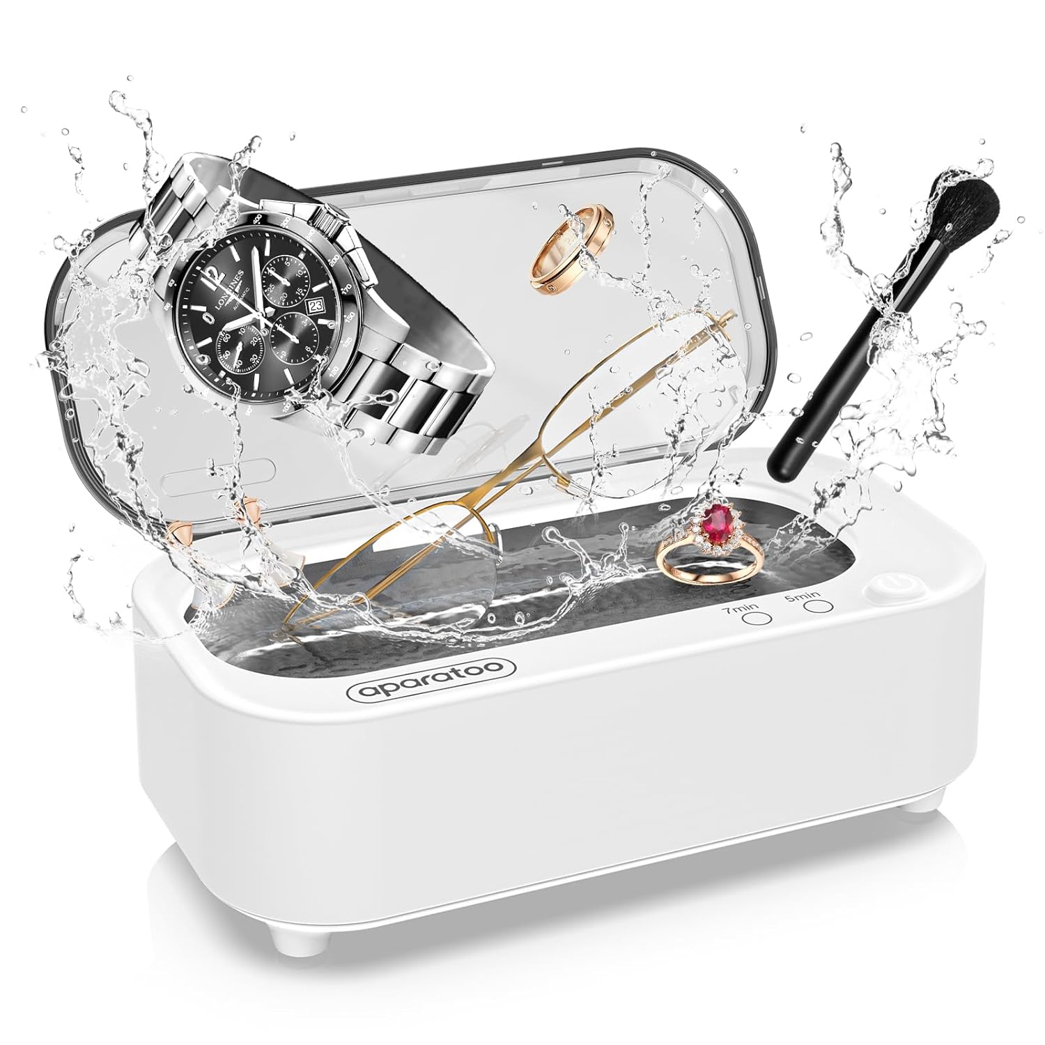 Amazon.com: Ultrasonic Jewelry Cleaner, 48000Hz Portable Household ...