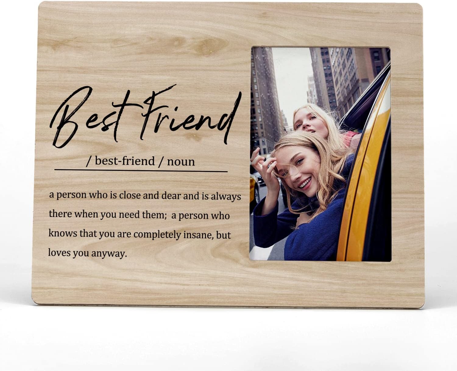 Amazon.com: FONDCANYON Best Friend Definition Picture Photo Frame ...