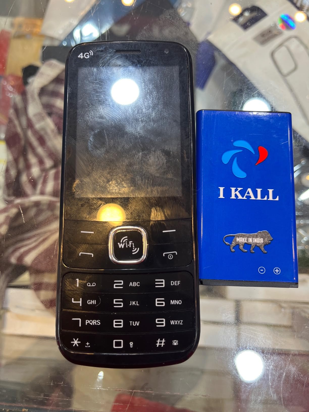 IKALL K333 4G Touch & Type Android Keypad Mobile