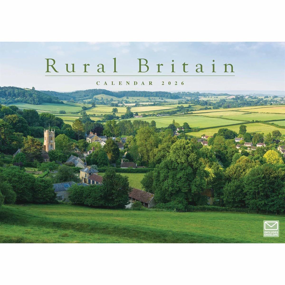 Carousel Worldwide, Rural Britain 2026 A4 Wall Calendar