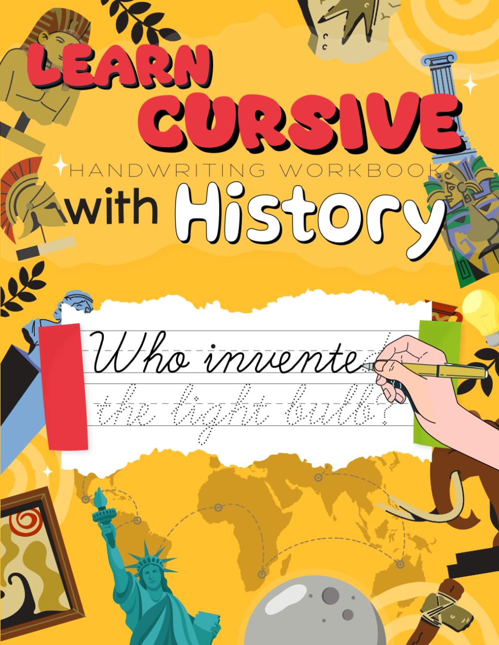 Learn Cursive Handwriting Workbook with History: Fun Nepal | Ubuy
