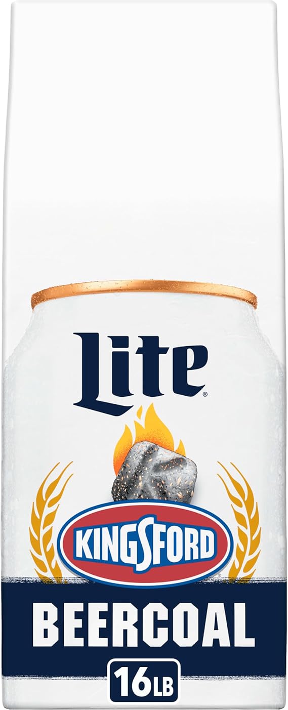 Amazon.com : Kingsford Miller Lite Beercoal Charcoal Briquettes Made ...