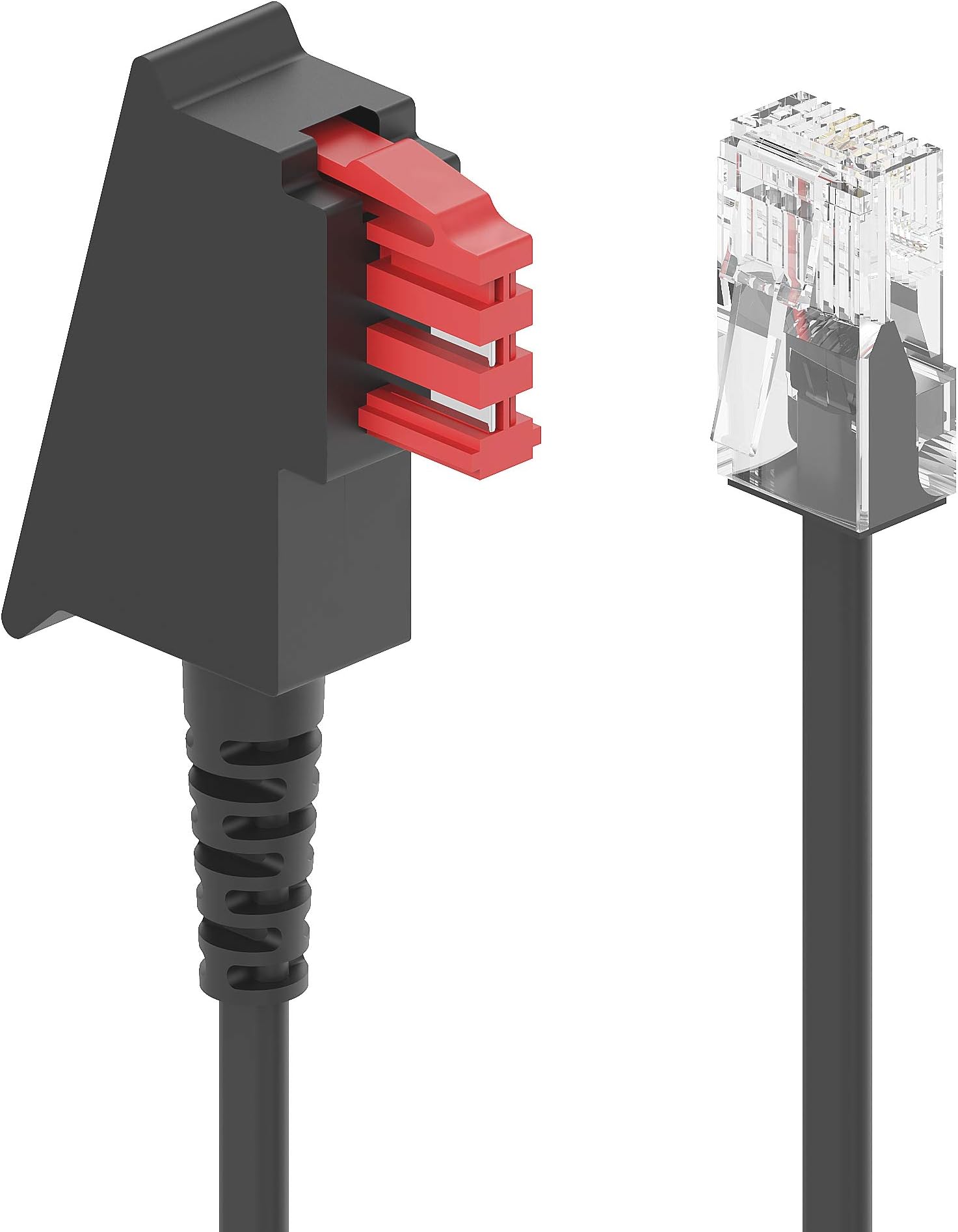 COXBOX 6 m DSL Kabel Fritzbox, Speedport, Easybox - TAE Kabel RJ45 weiß ...