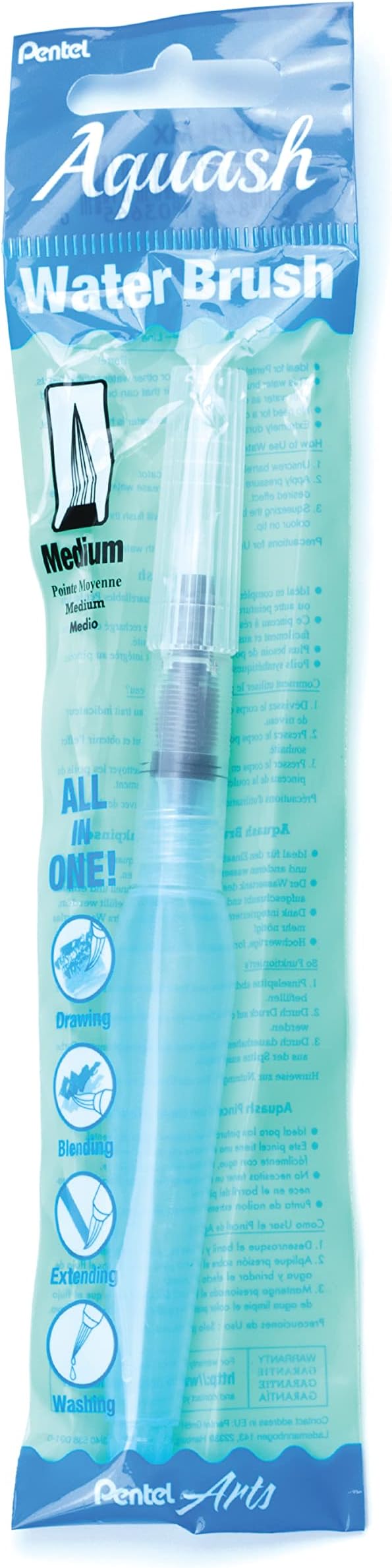 Amazon.com: 6 Pcs Watercolor Brush Pens Water Brush Pens for Watercolor ...