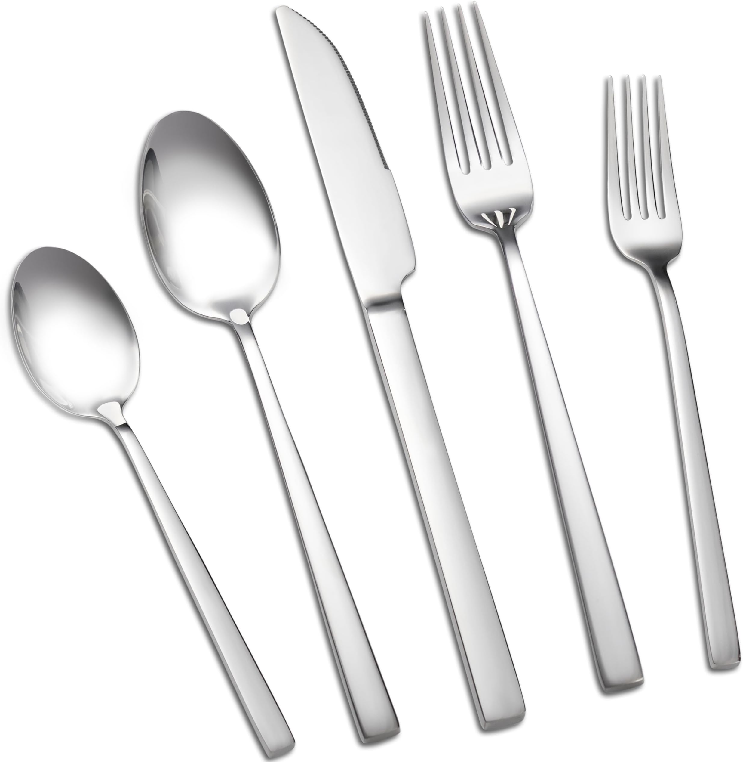 Amazon.com | Thomaso 60 Piece Gold Plated Flatware Set With Acrylic ...