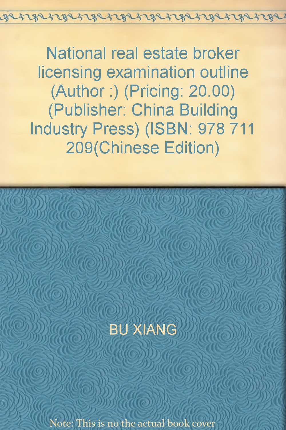 Amazon.com: National real estate broker licensing examination outline ...