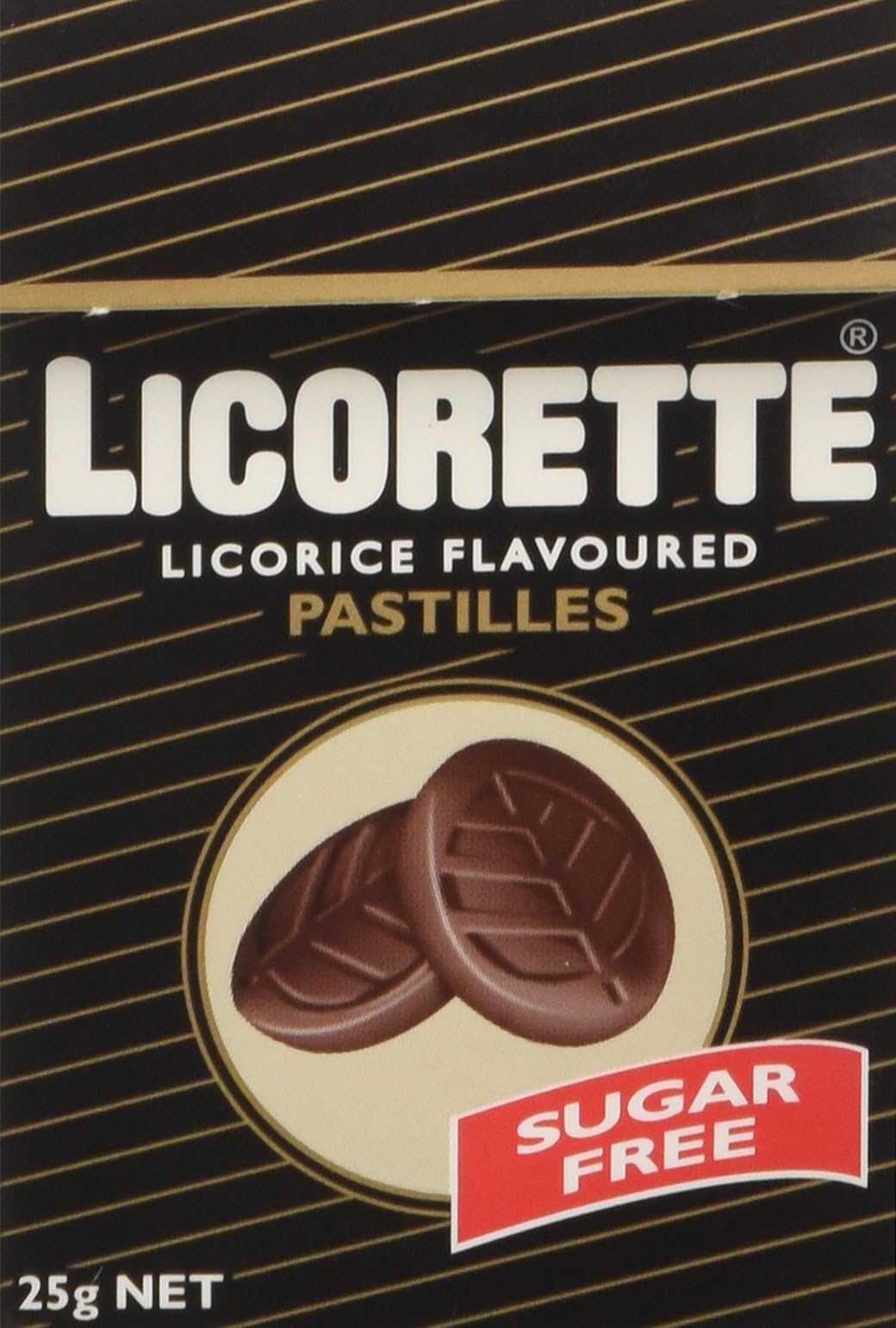 Amazon.com : Licorette Licorice Flavored Pastilles | Sugar Free ...