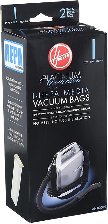 Amazon.com - Hoover Platinum "I" Bags 2 Boxes (4 Bags Total) Genuine