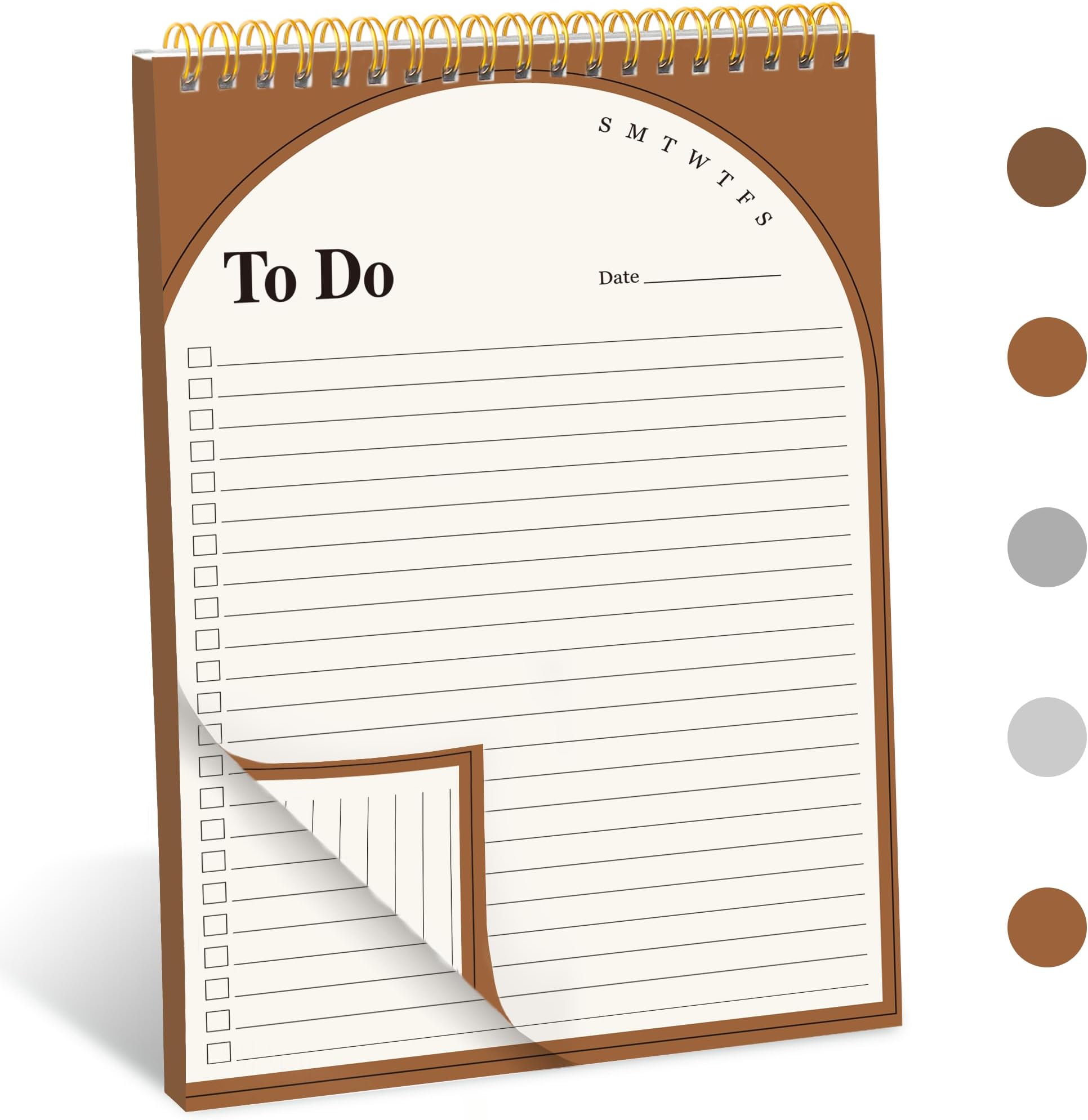 Amazon.com : To Do List Notepad - 120 Pages Daily Planner Notepad ...