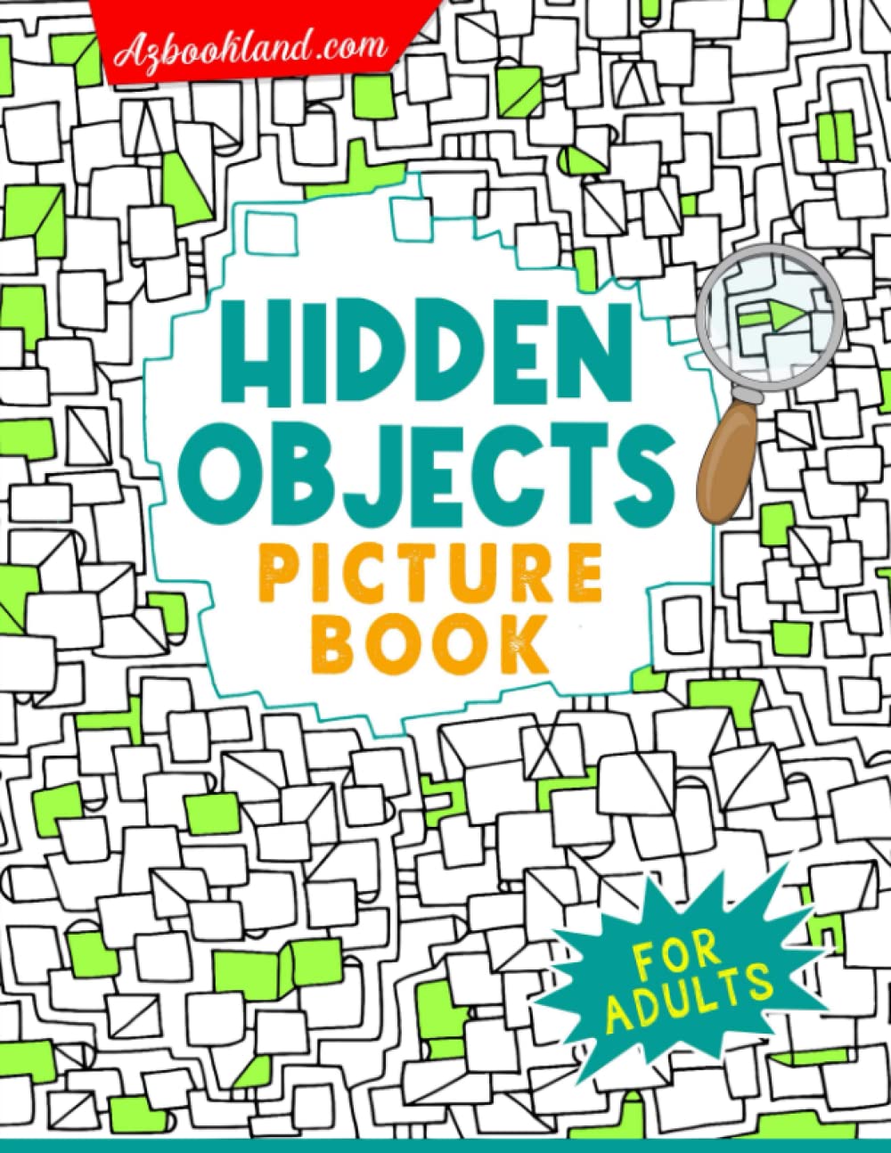 Hidden Objects Picture Book For Adults: Challenge Activities Game Book ...